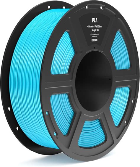 Elegoo Pla Filament 175mm Sky Blue 1kg 3d Printer Filament
