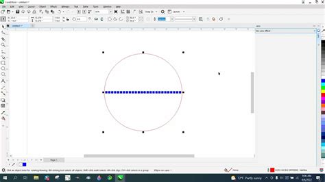 Corel Draw Tips Tricks Draw A Ring Of Blocks Around The Center Of A Circle YouTube