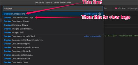 docker docker exec it inside the dockerfile or yml stack overflow