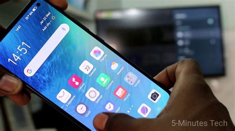 How To Do Screen Mirroring In Vivo V17 Youtube