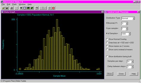 stata teaching tools central limit theorem