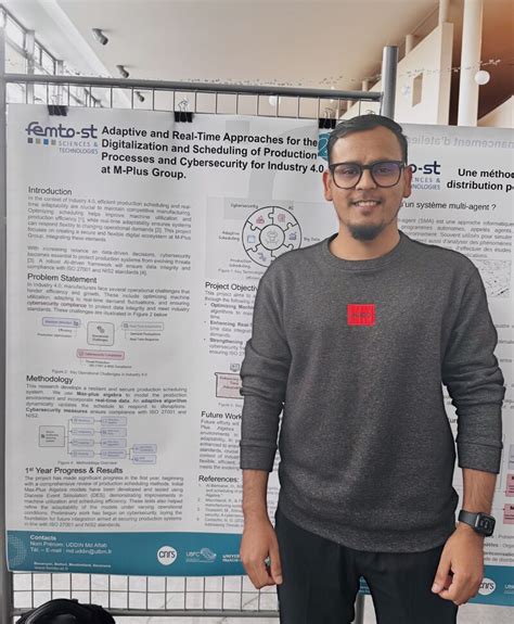 Md Aftab Uddin On Linkedin Cifre Industry40 Maxplusalgebra Ai Cybersecurity