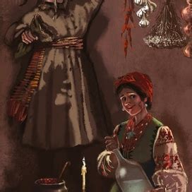Иллюстрация Ночь перед Рождеством | Illustrators.ru