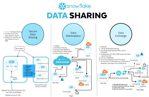how to use snowflake s data sharing capabilities for secure collaboration datatas