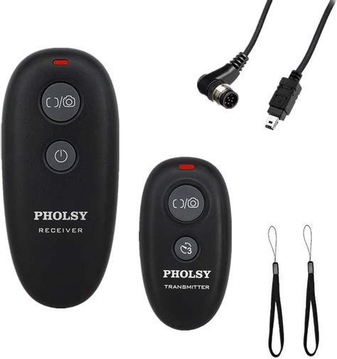 Pholsy Wireless Shutter Release Camera Remote Compatible