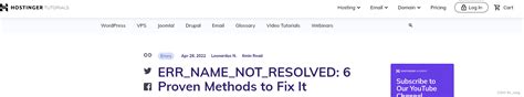 xxxx net err name not resolved 问题六种解决方案 neterrnamenotresolved解决