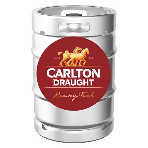 Carlton Draught 50l Stainless Steel Commercial Size Keg D Type