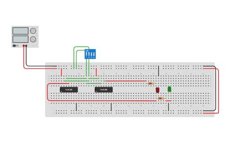 Circuit Design A Half Adder Circuit Using Xor And And Gate Tinkercad