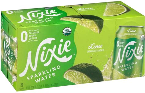 Nixie Lime Sparkling Water 12 Oz Cans 8 Pk Central Market Really
