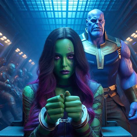 The Handcuffs Are Your Fault Gamora By Darkfoxai On Deviantart