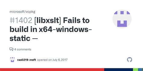 Libxslt Fails To Build In X64 Windows Static · Issue 1402