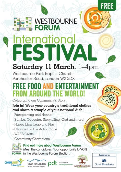 Westbourne Forum International Festival 2023 Westbourne Forum
