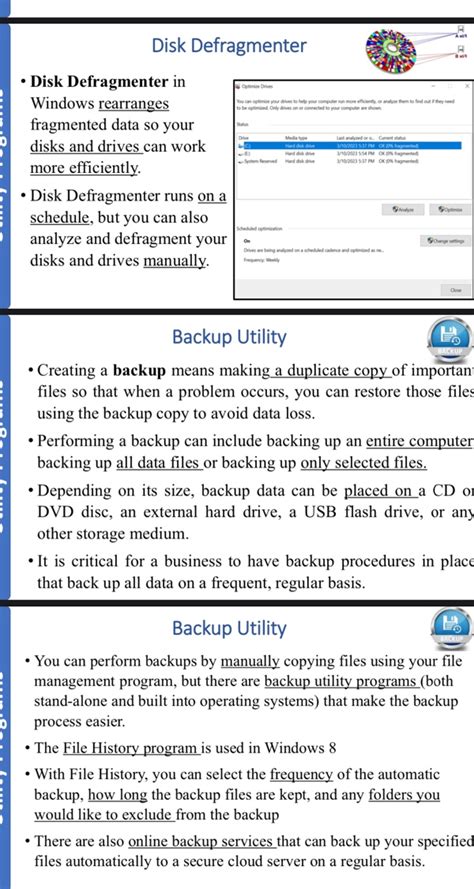 Disk Defragmenter Disk Defragmenter In StudyX
