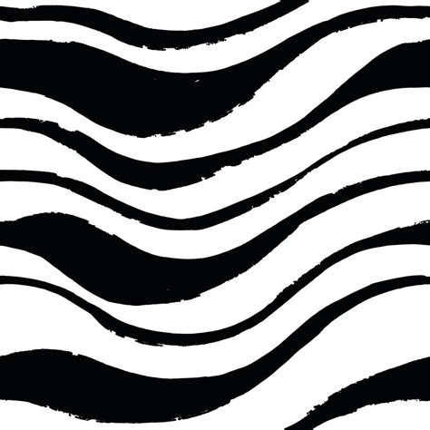 The Geometric Pattern By Stripes Seamless Vector Background Black