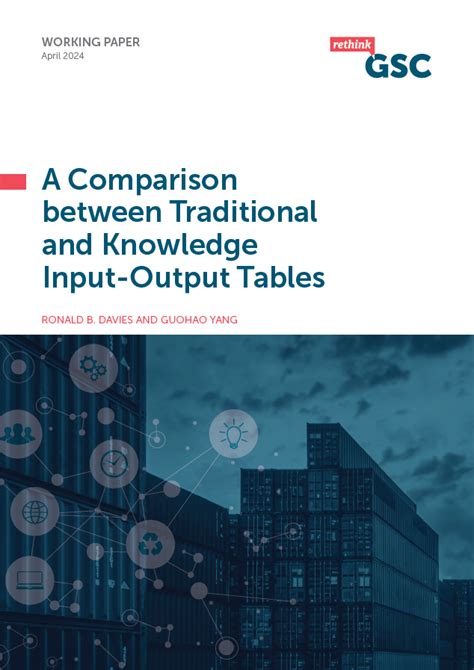 Rethink Global Supply Chains