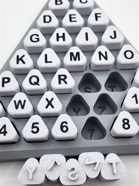 Alphanumerical Stamps 3d Model By Protoforge On Thangs