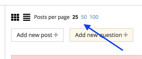 Posts Per Page How To Save Setting For Every User Individually