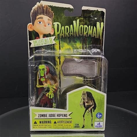Paranorman Zombie Judge Hopkins Huckleberry Toys 2012 New Sealed Item