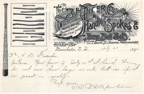 The Piper Baseball Bat