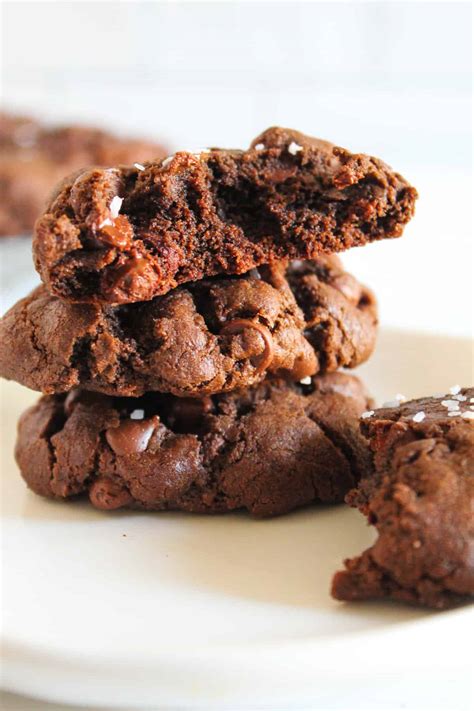 Gluten Free Double Chocolate Chip Cookies Dairy Free Zest For Baking