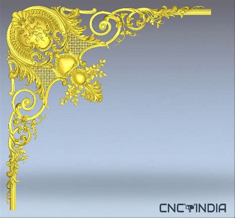 3dcor 1030 3d Corner Model For Cnc Relief And Stl File Download Cnc India