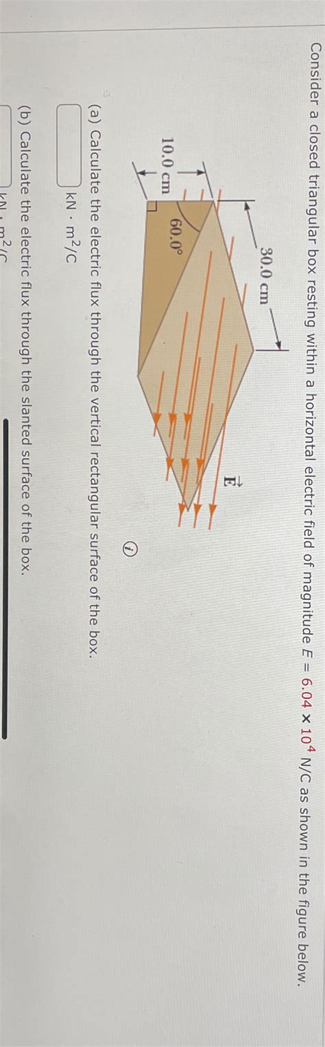 solved consider a closed triangular box resting within a