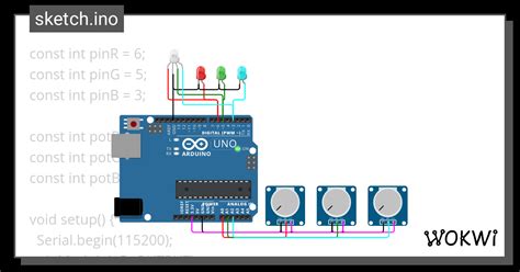 Wokwi Online ESP32 STM32 Arduino Simulator