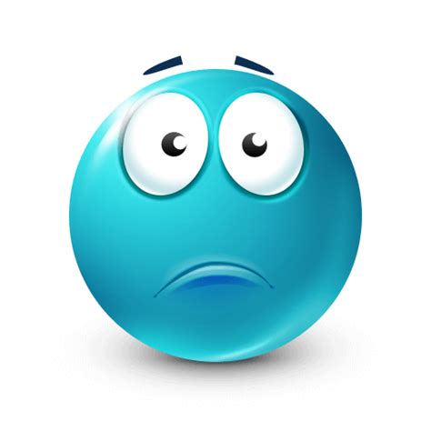sad emoji face