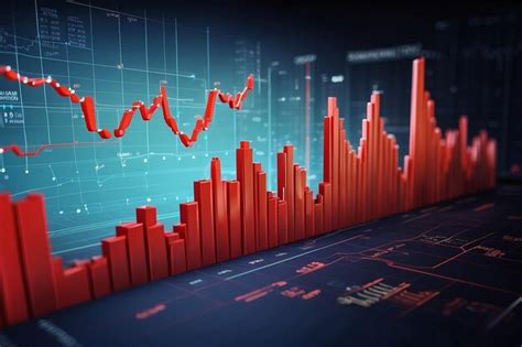 Premium Photo Graphically Representation Of A Chart