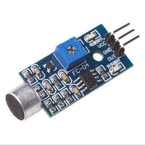 High Quality Kanerya Pin Voice Sound Detection Sensor Module Intelligent Smart Vehicle Robot