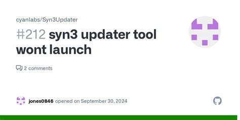 Syn Updater Tool Wont Launch Issue Cyanlabs Syn Updater GitHub