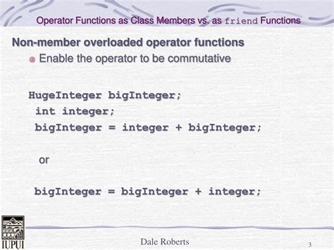 Ppt Operator Overloading Friend Functions And Special Forms Powerpoint