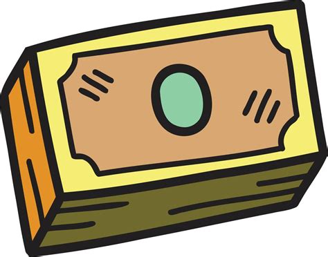 Hand Drawn Stack Of Banknotes Illustration 11746247 Vector Art At Vecteezy