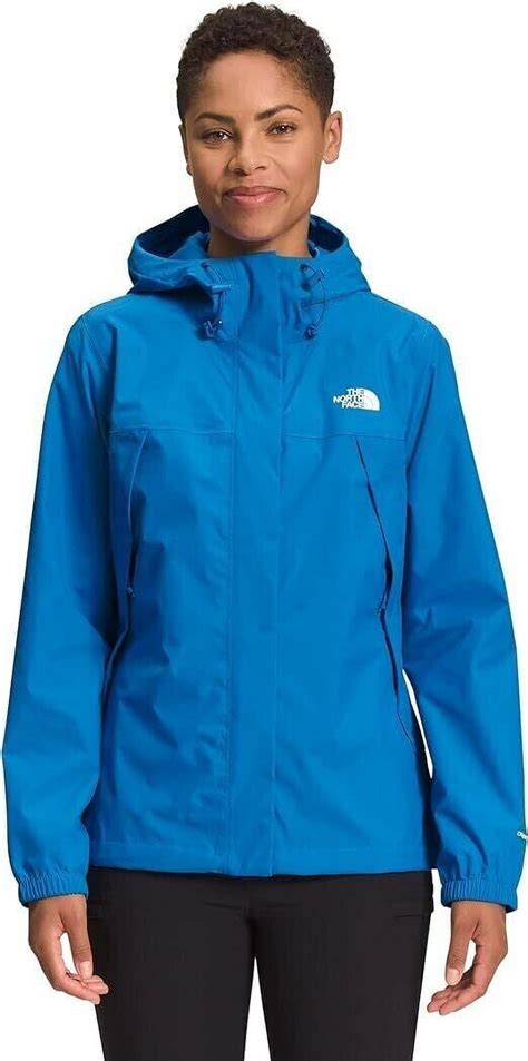 The North Face Antora Nf0a7qeulv6 Womens Sonic Blue Windbreaker Jacket
