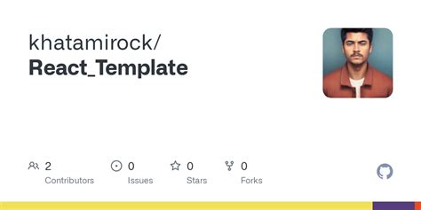 GitHub Khatamirock React Template