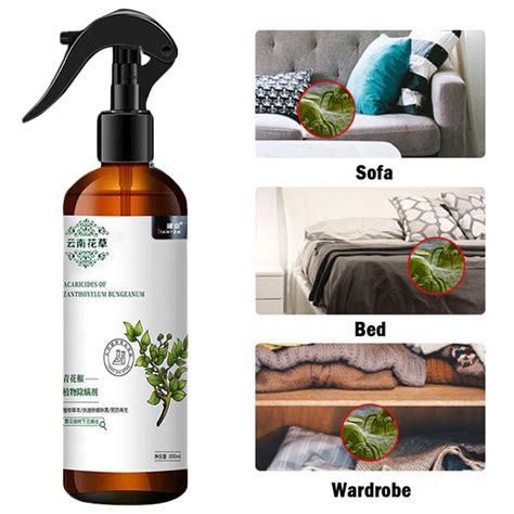Insect Spray Mite Spray Bed Bug Killer Dust Mite Remove Spray Health