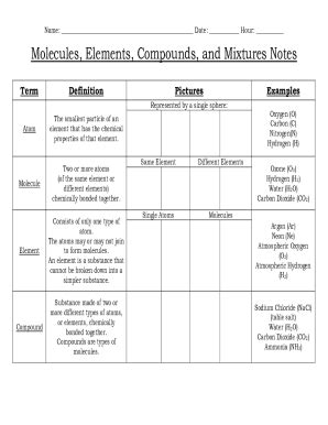 Fillable Online Smallest Particle In A Chemical Element Or Compound That Has Fax Email Print
