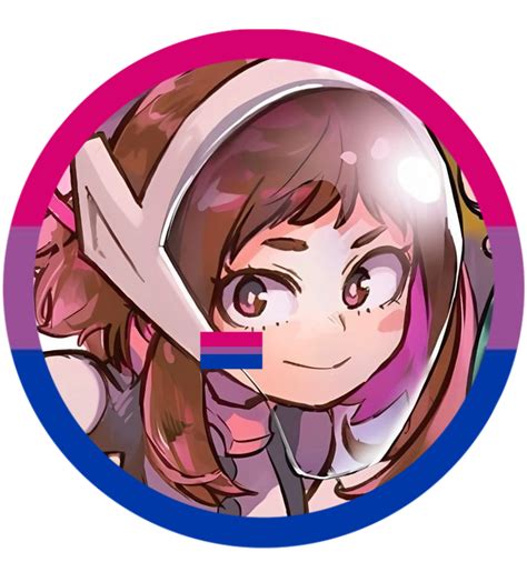Bi Uraraka Pfp Personagens De Anime Bissexual Fanarts Anime