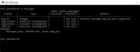 How To Describe A Table In Postgresql Its Linux Foss