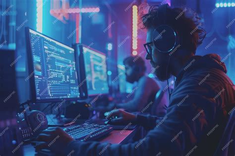 Premium Photo Brainstorming It Programmers Use Computer Together Software Engineers Develop