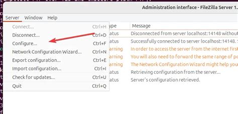 How To Install Filezilla Server On Ubuntu 24 04 Lts Noble Linux Linuxshout