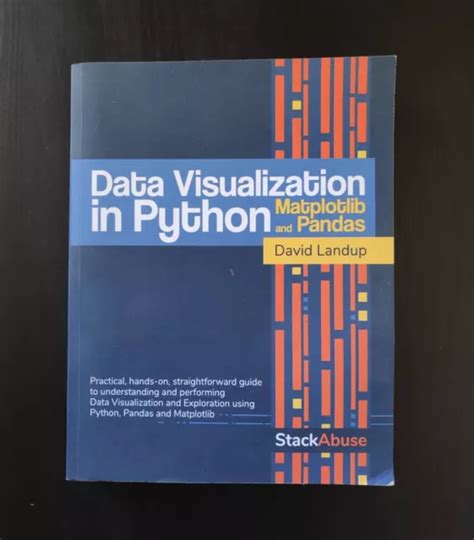 data visualization in python with pandas and matplotlib £35 29