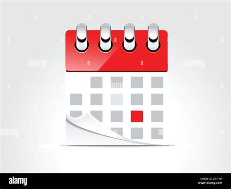 Abstract Calender Design Vector Illustration Stock Vector Image And Art Alamy