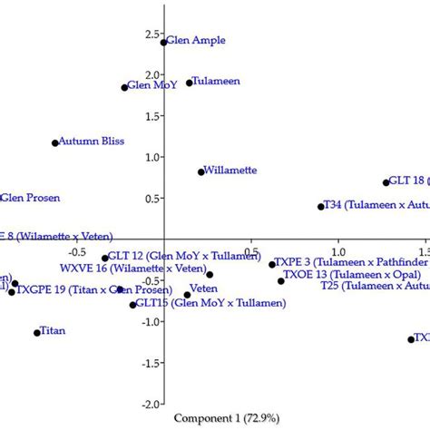 Principal Component Analysis Pca Plot The Multivariate Analysis