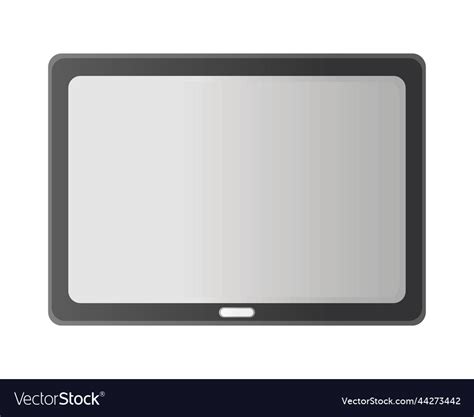 Mock Up Tablet Electronic Royalty Free Vector Image