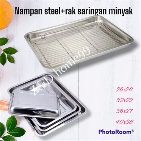 Oil Container Trays And Colling Stainles Oil Drain Racks Various Sizes Shopee Malaysia