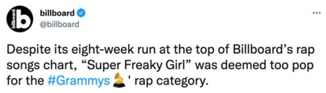 Nicki Minaj Reacts After ‘super Freaky Girl Is Kicked Out Of Grammy
