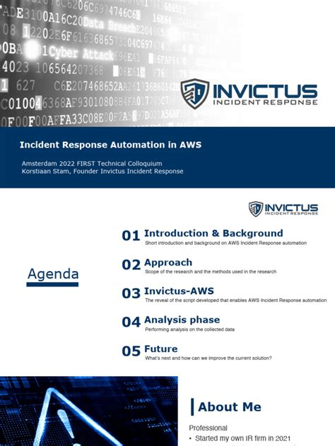first 2022 tc ams presentation pdf amazon web services command
