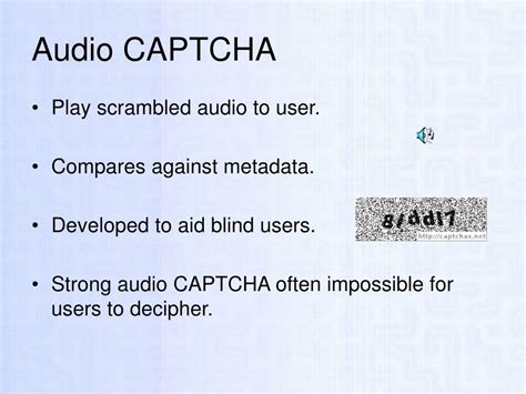 Ppt Captcha Powerpoint Presentation Free Download Id589308
