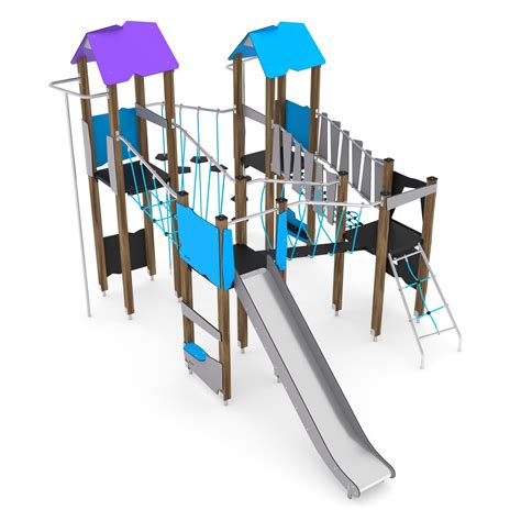 Medium Sized Colourful Play Structure 1 Morti Sport And Play Equipment